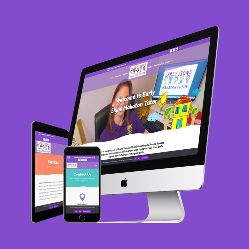 Early Signs Makaton Tutor - Walking Digital