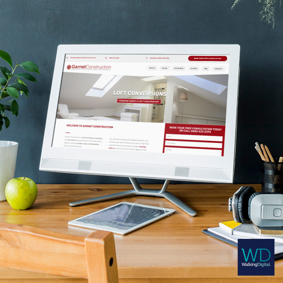 Garnet Construction - Walking Digital
